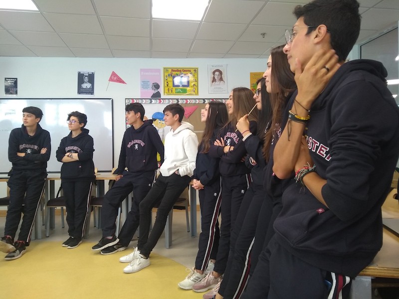 English language learning in High School