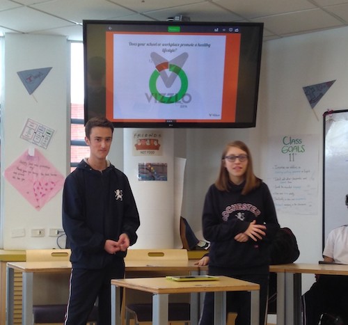 English language learning in High School