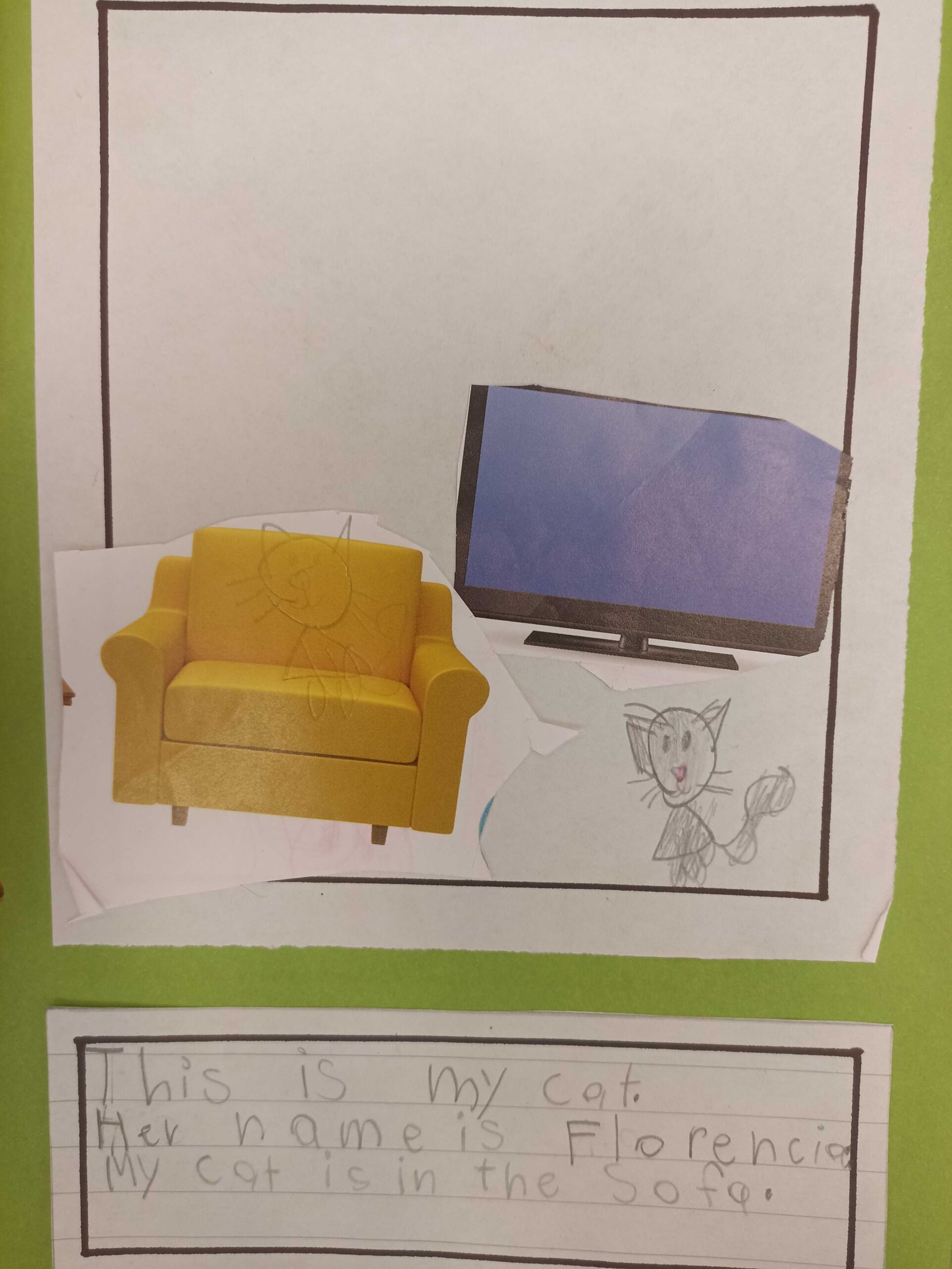 My House Project – English Class – 1st Grade